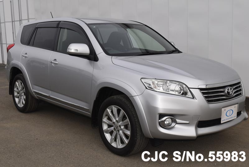 2011 Toyota Vanguard Silver for sale | Stock No. 55983 | Japanese Used ...
