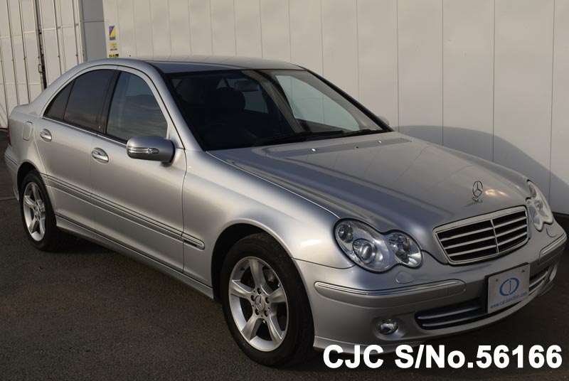 2007 Mercedes Benz C Class Silver for sale | Stock No. 56166 | Japanese ...