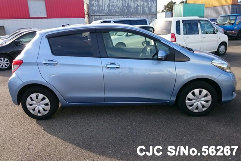 2013 Toyota Vitz - Yaris Light Blue for sale | Stock No. 56267 ...