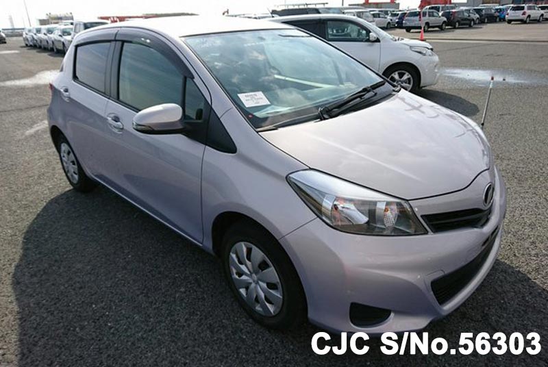 2012 Toyota Vitz Purple for sale | Stock No. 56303 | Japanese Used Cars ...