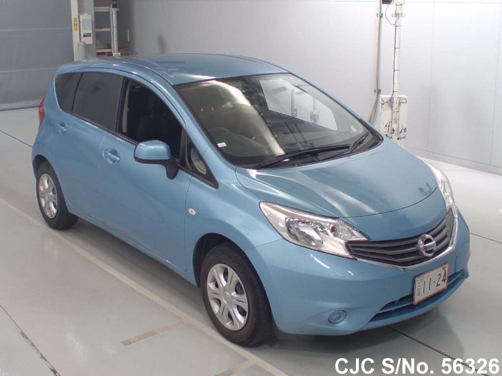 2013 Nissan Note Light Blue for sale | Stock No. 56326 | Japanese Used ...