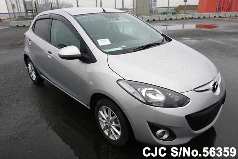 2012 Mazda Demio Silver for sale | Stock No. 56359 | Japanese Used Cars ...