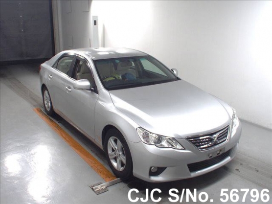 2010 Toyota Mark X Silver for sale | Stock No. 56796 | Japanese Used ...