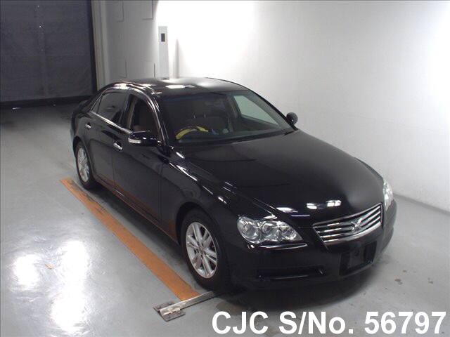 2007 Toyota Mark X Black for sale | Stock No. 56797 | Japanese Used ...