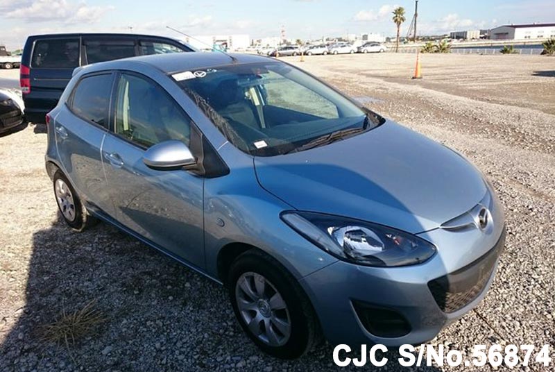 2012 Mazda Demio Blue for sale | Stock No. 56874 | Japanese Used Cars ...