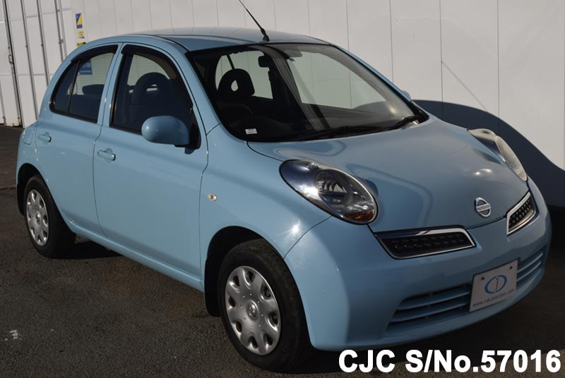 2007 Nissan March Blue for sale | Stock No. 57016 | Japanese Used Cars ...