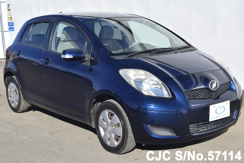 2007 Toyota Vitz Navy Blue for sale | Stock No. 57114 | Japanese Used ...