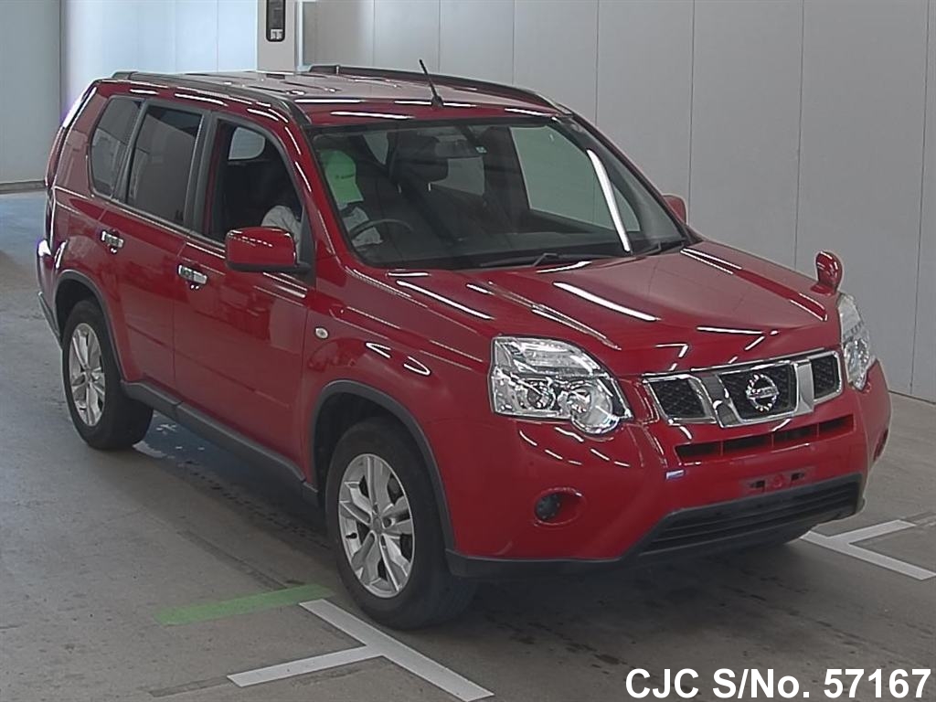 2011 Nissan X-Trail Red for sale | Stock No. 57167 | Japanese Used Cars ...