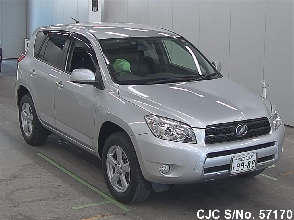 2006 Toyota Rav4 Silver for sale | Stock No. 57170 | Japanese Used Cars ...