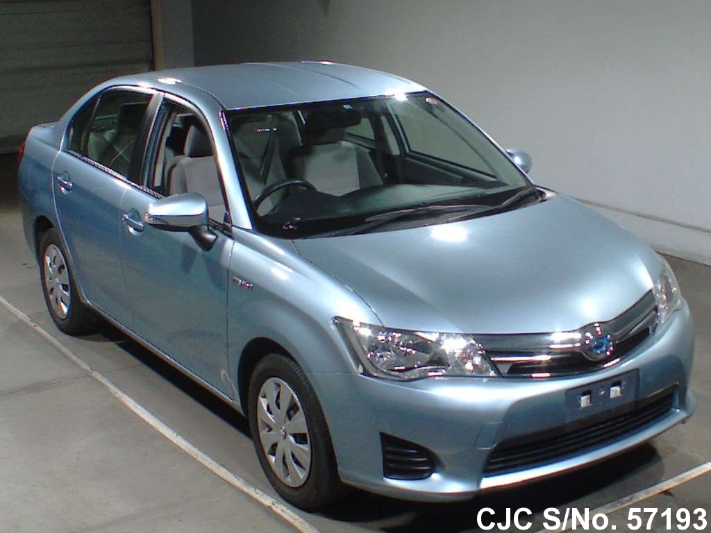 2013 Toyota Corolla Axio Light Blue for sale | Stock No. 57193 ...