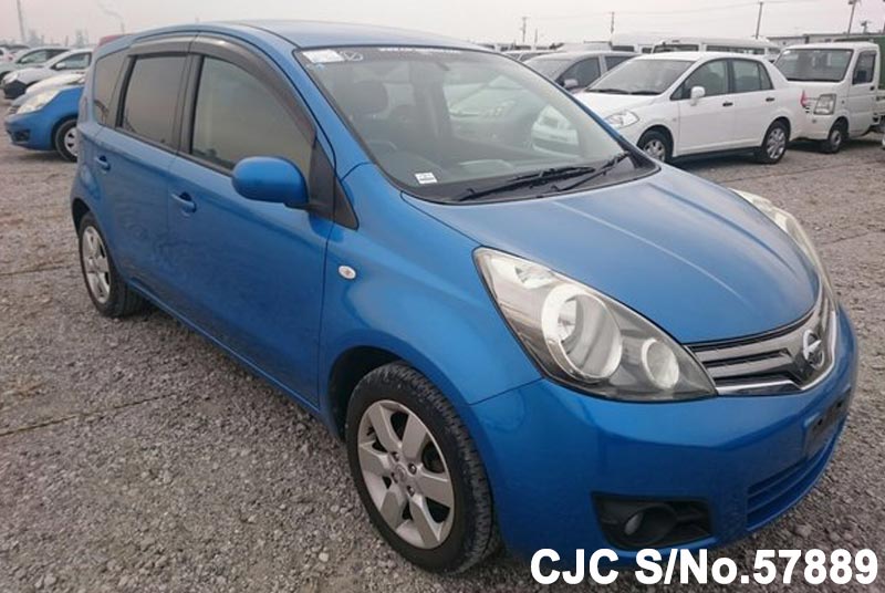 2008 Nissan Note Pacific Blue for sale | Stock No. 57889 | Japanese ...