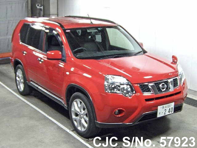2013 Nissan X-Trail Red for sale | Stock No. 57923 | Japanese Used Cars ...