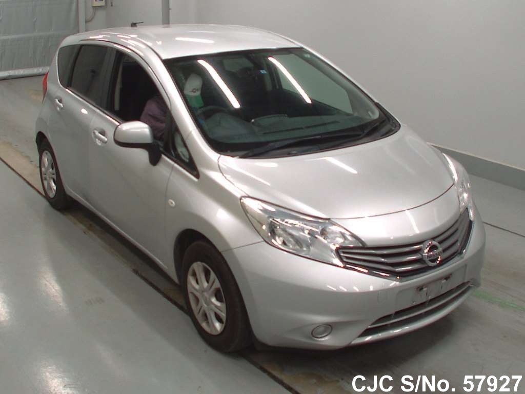 2013 Nissan Note Silver for sale | Stock No. 57927 | Japanese Used Cars ...