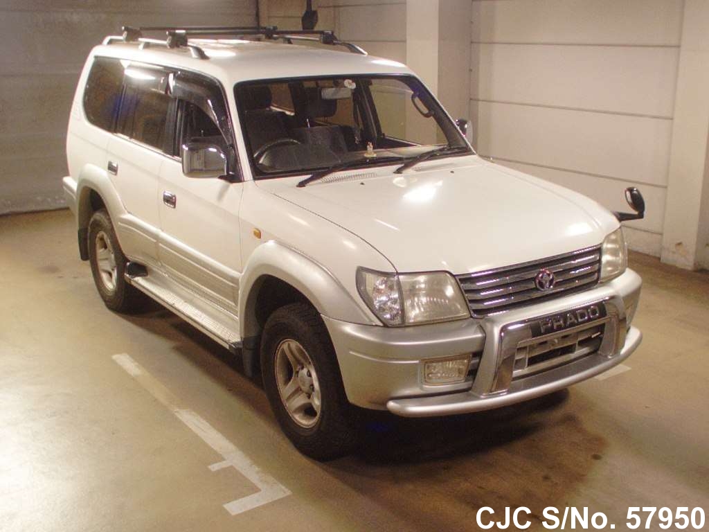 2000 Toyota Land Cruiser Prado White 2 Tone for sale | Stock No. 57950 ...