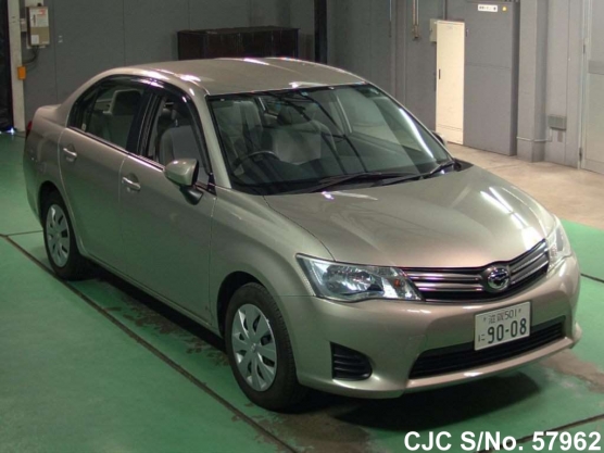 2012 Toyota Corolla Axio Silver for sale | Stock No. 57962 | Japanese ...