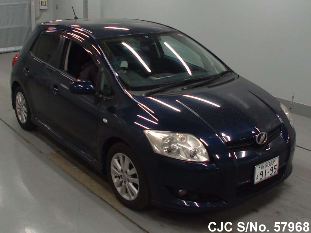2008 Toyota Auris Blue for sale | Stock No. 57968 | Japanese Used Cars ...
