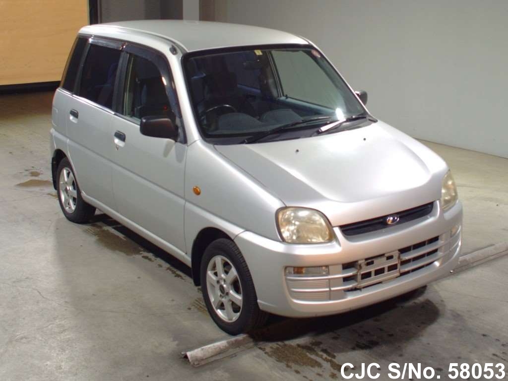 2000 Subaru Pleo Silver for sale | Stock No. 58053 | Japanese Used Cars ...