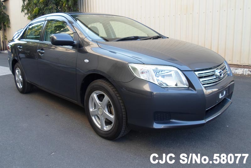 2007 Toyota Corolla Axio Gray for sale | Stock No. 58077 | Japanese ...