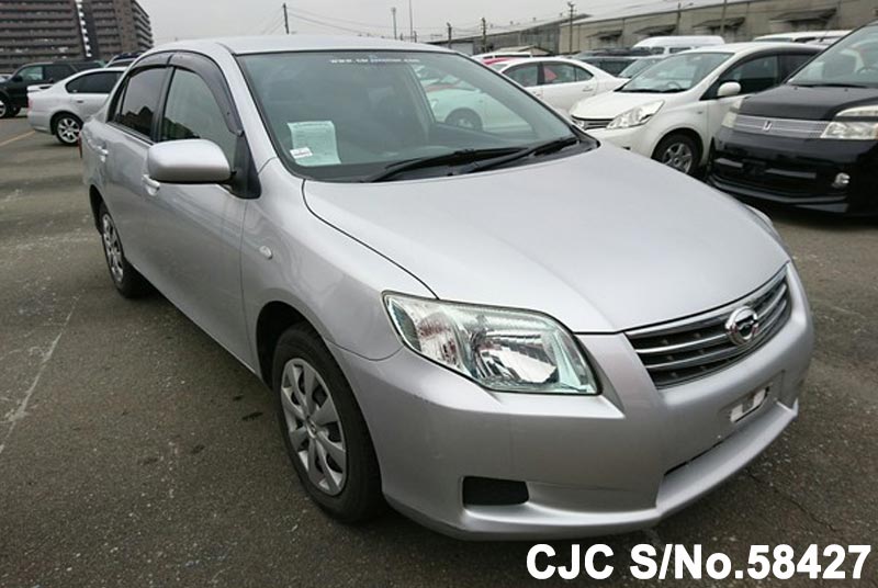 2012 Toyota Corolla Axio Silver for sale | Stock No. 58427 | Japanese ...