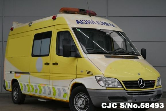 2006 Left Hand Mercedes Benz Sprinter Yellow for sale | Stock No. 58493 ...