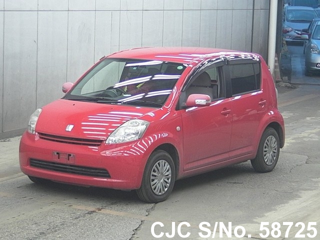 2004 Toyota Passo Red for sale | Stock No. 58725 | Japanese Used Cars ...