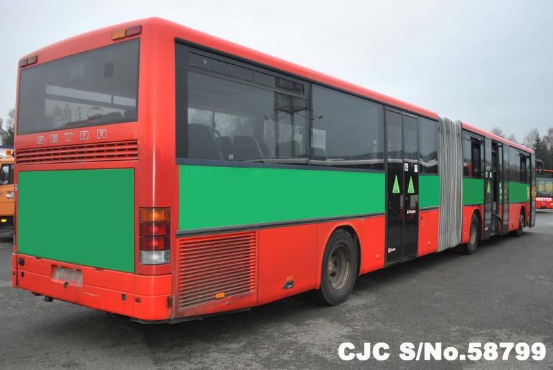 2002 Left Hand Setra SG 321 Red for sale | Stock No. 58799 | Left Hand ...