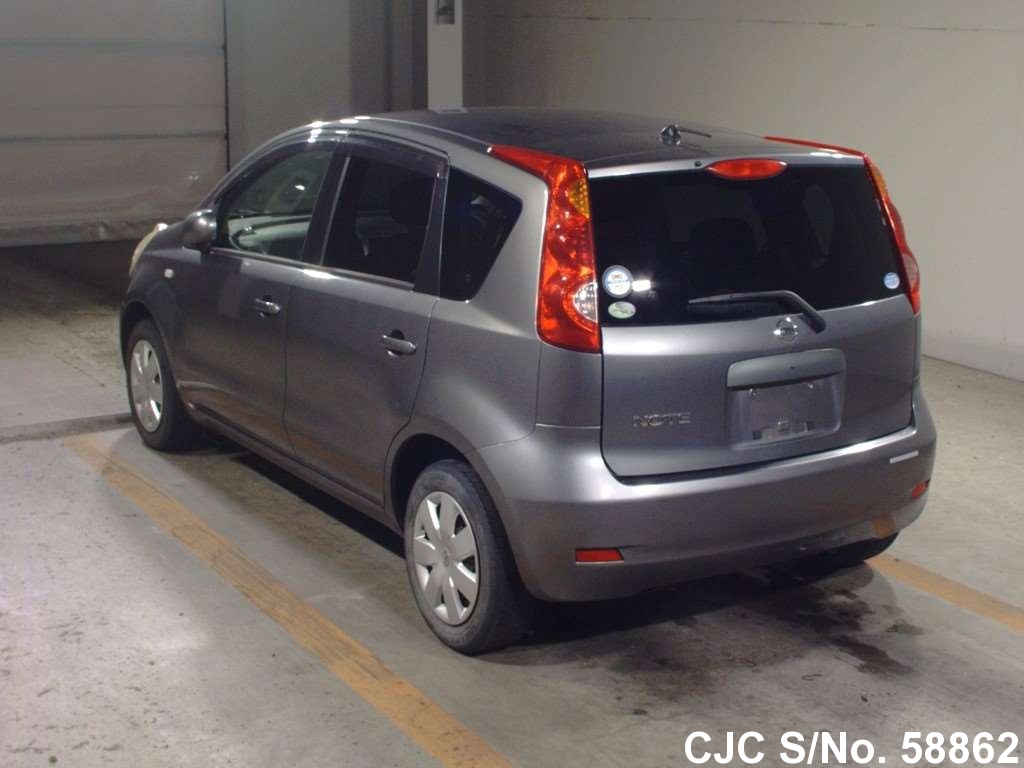 2006 Nissan Note Gray for sale | Stock No. 58862 | Japanese Used Cars ...