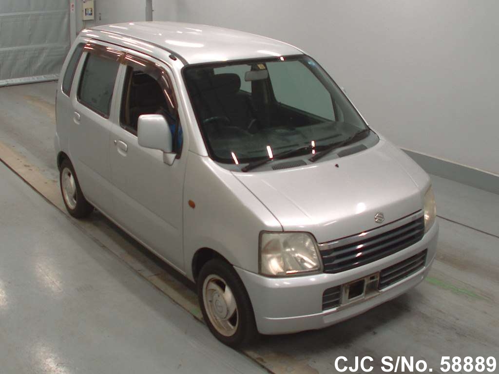 2001 Suzuki Wagon R Silver for sale | Stock No. 58889 | Japanese Used ...