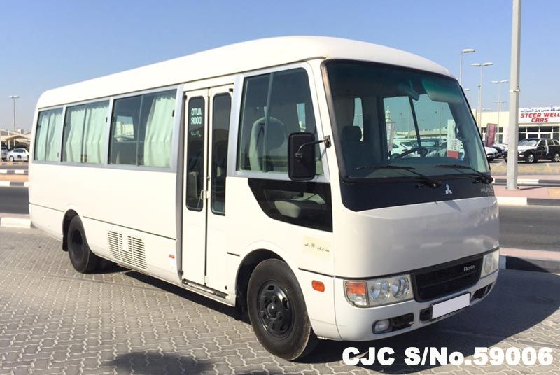 2013 Left Hand Mitsubishi Rosa Solid White for sale | Stock No. 59006 ...