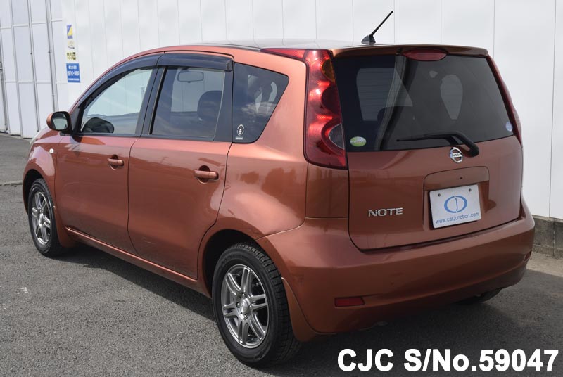 2007 Nissan Note Orange for sale | Stock No. 59047 | Japanese Used Cars ...