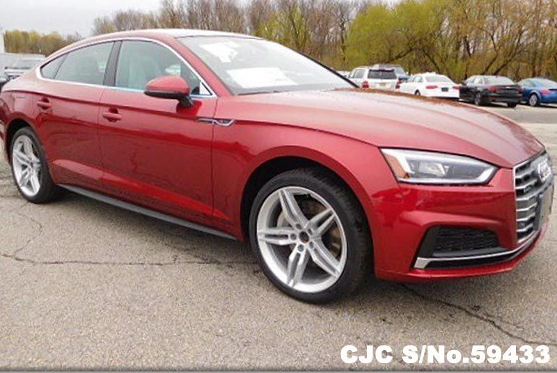 2018 Left Hand Audi A5 Red Metallic for sale | Stock No. 59433 | Left ...