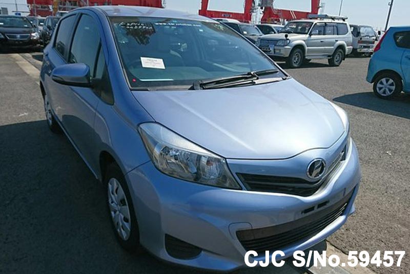 2013 Toyota Vitz Blue for sale | Stock No. 59457 | Japanese Used Cars ...