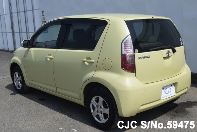 2008 Toyota Passo Yellow for sale | Stock No. 59475 | Japanese Used ...