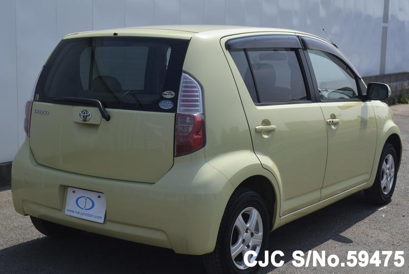 2008 Toyota Passo Yellow for sale | Stock No. 59475 | Japanese Used ...