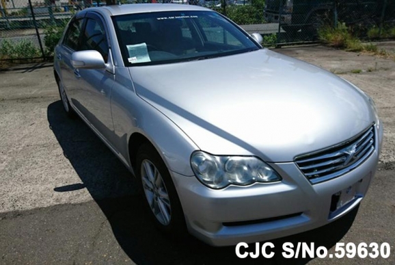 2008 Toyota Mark X Silver for sale | Stock No. 59630 | Japanese Used ...