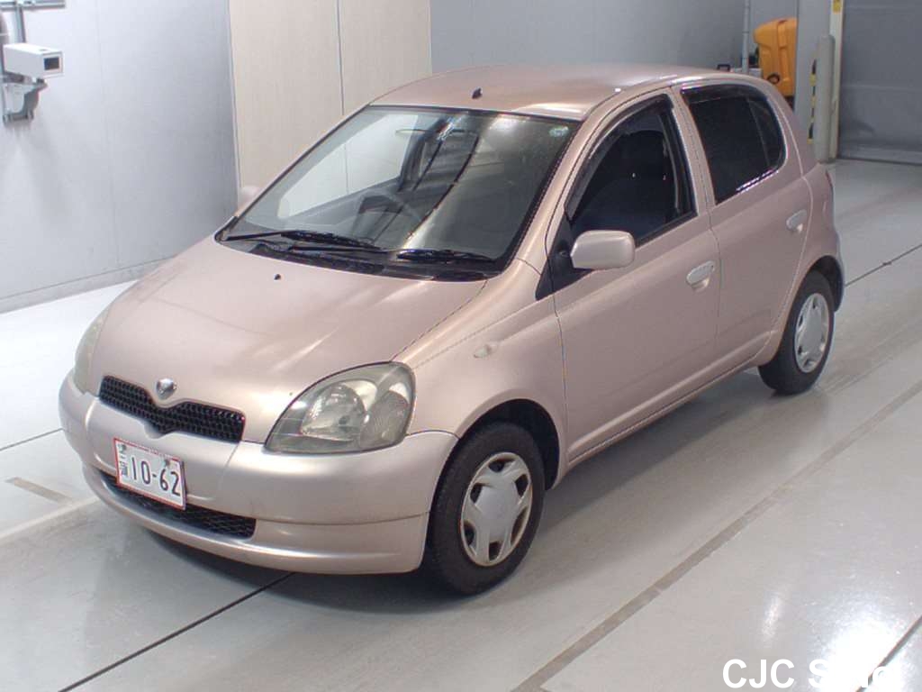 2001 Toyota Vitz - Yaris Pink for sale | Stock No. 59711 | Japanese ...