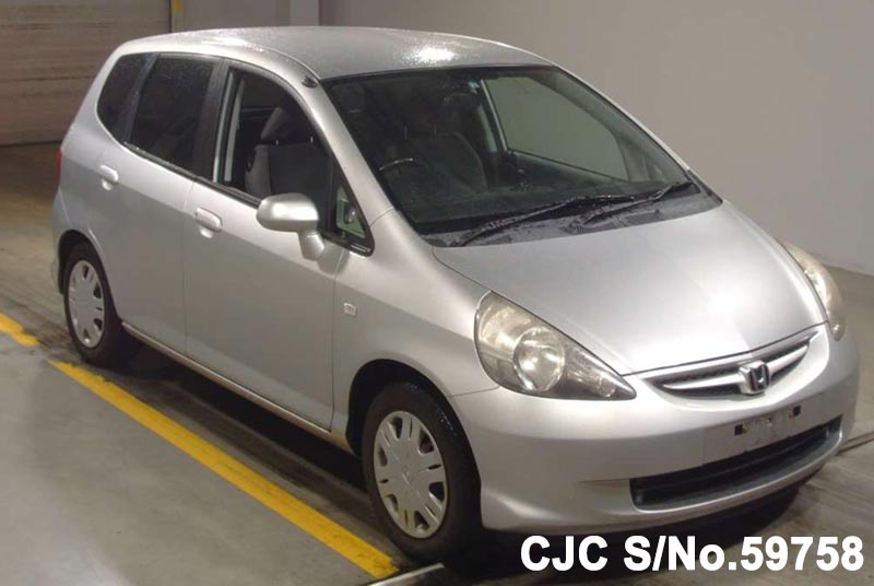 2006 Honda Fit Silver for sale | Stock No. 59758 | Japanese Used Cars ...