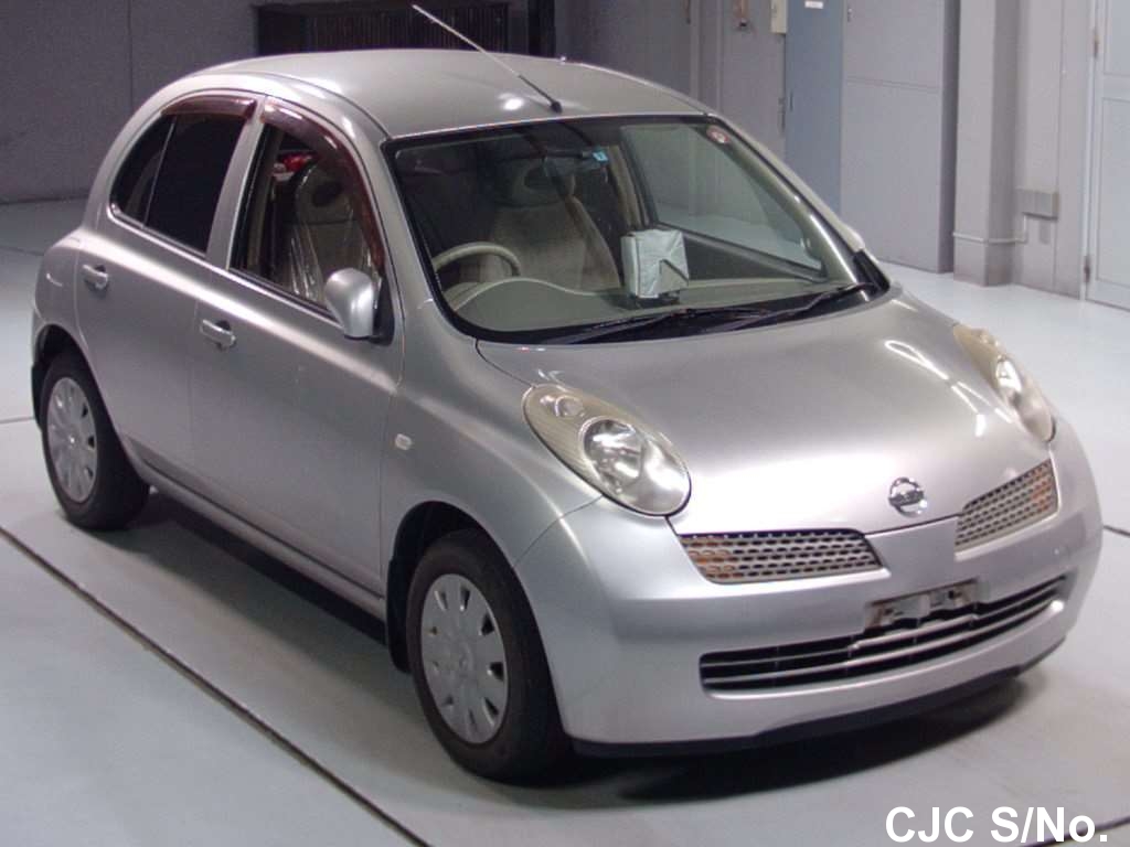 2002 Nissan March Silver for sale | Stock No. 59781 | Japanese Used ...
