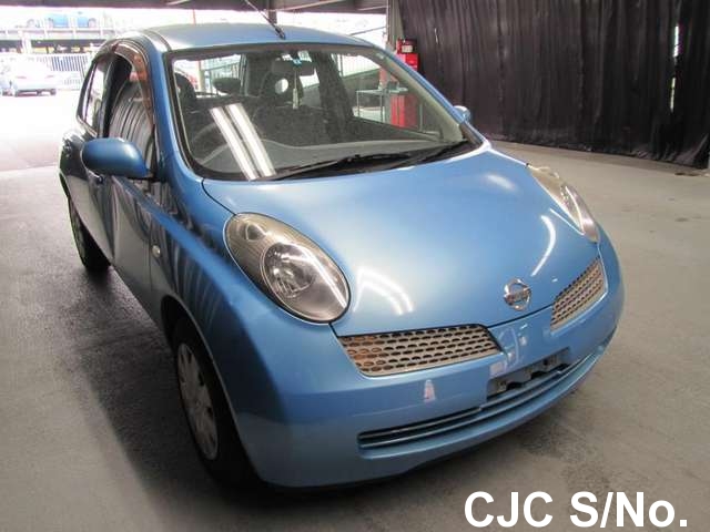 2002 Nissan March Blue for sale | Stock No. 59782 | Japanese Used Cars ...