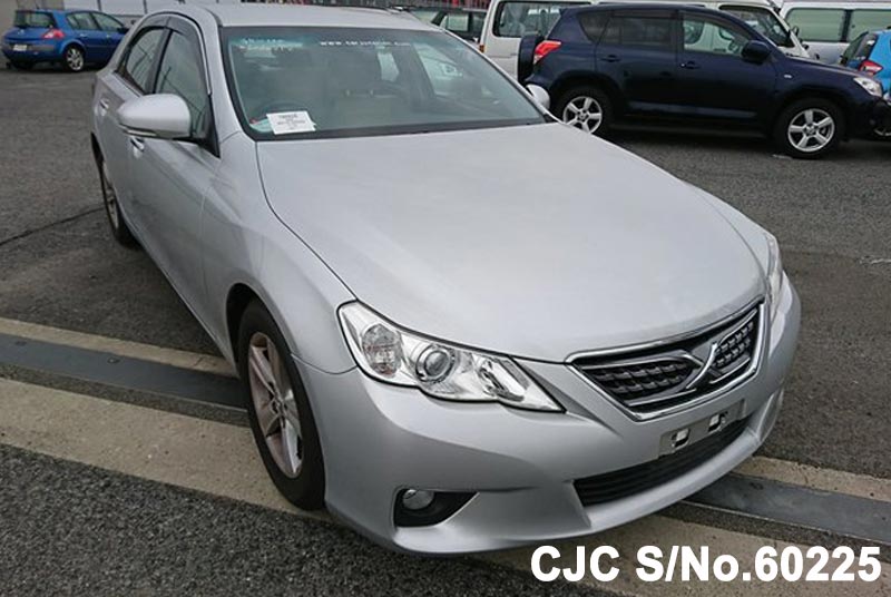 2012 Toyota Mark X Silver for sale | Stock No. 60225 | Japanese Used ...