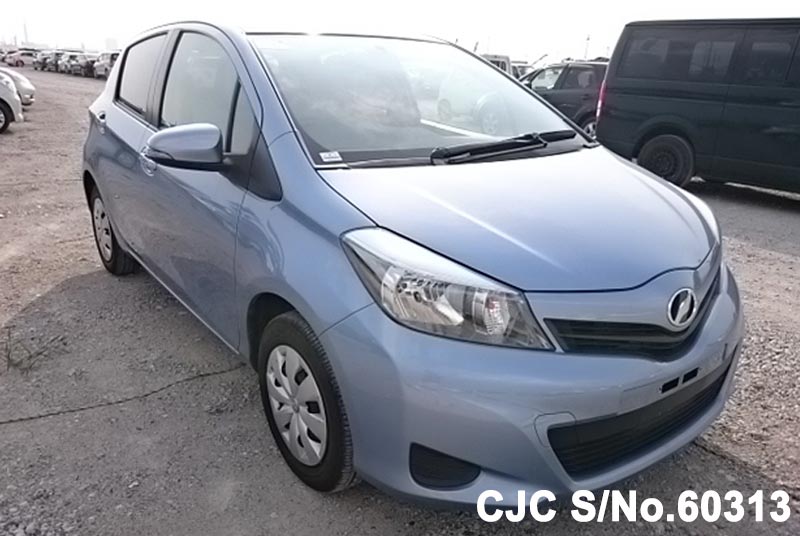 2013 Toyota Vitz Blue for sale | Stock No. 60313 | Japanese Used Cars ...