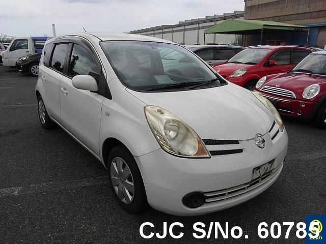 2006 Nissan Note White for sale | Stock No. 60785 | Japanese Used Cars ...