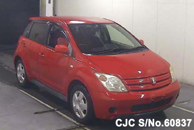 2002 Toyota IST Red for sale | Stock No. 60837 | Japanese Used Cars ...