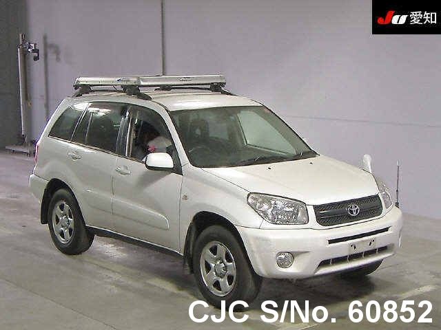 2005 Toyota Rav4 White for sale | Stock No. 60852 | Japanese Used Cars ...
