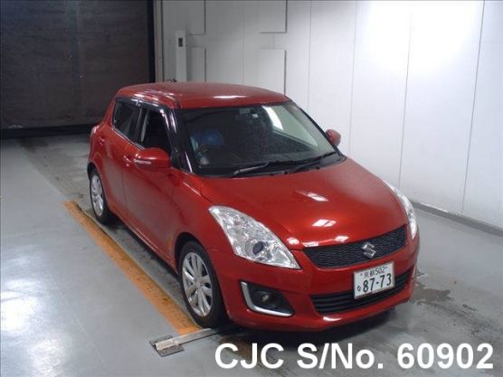 2014 Suzuki Swift Red for sale | Stock No. 60902 | Japanese Used Cars ...