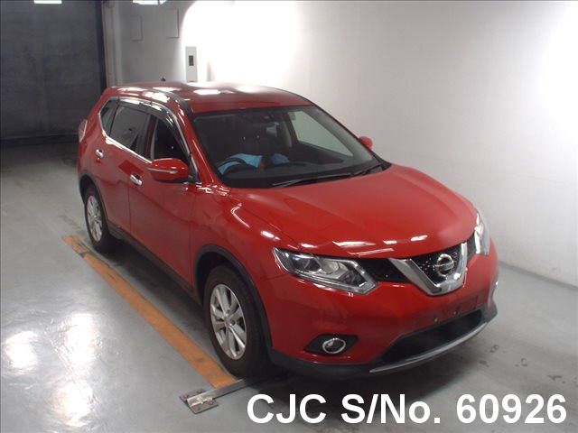2014 Nissan X-Trail Red for sale | Stock No. 60926 | Japanese Used Cars ...