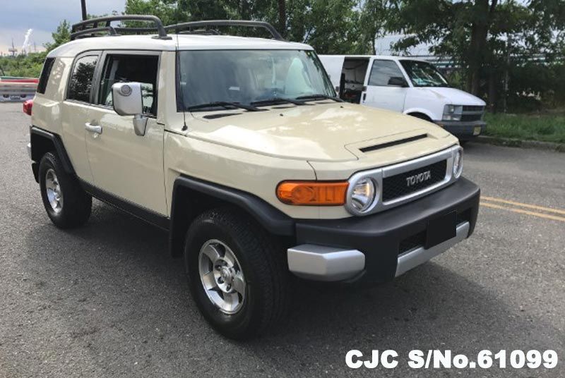 2008 Left Hand Toyota FJ Cruiser Cream for sale | Stock No. 61099 ...