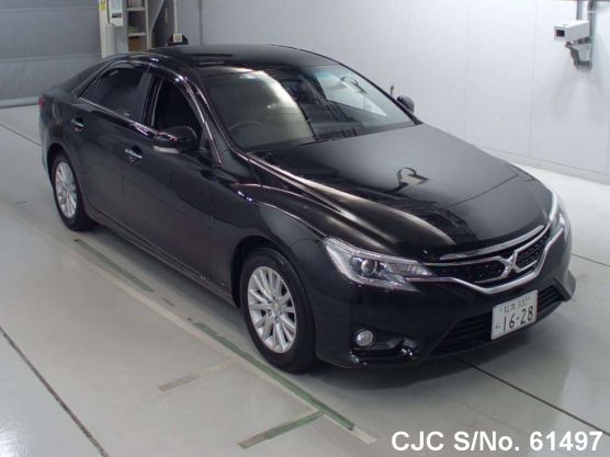 2016 Toyota Mark X Black for sale | Stock No. 61497 | Japanese Used ...