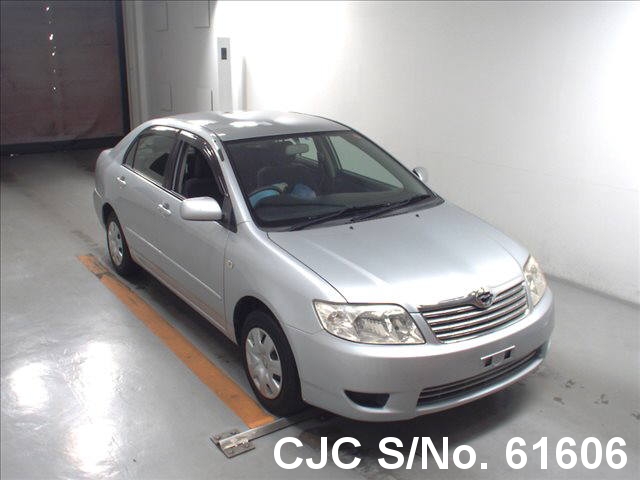 2004 Toyota Corolla Silver for sale | Stock No. 61606 | Japanese Used ...