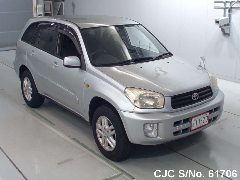 2003 Toyota Rav4 Silver for sale | Stock No. 61706 | Japanese Used Cars ...